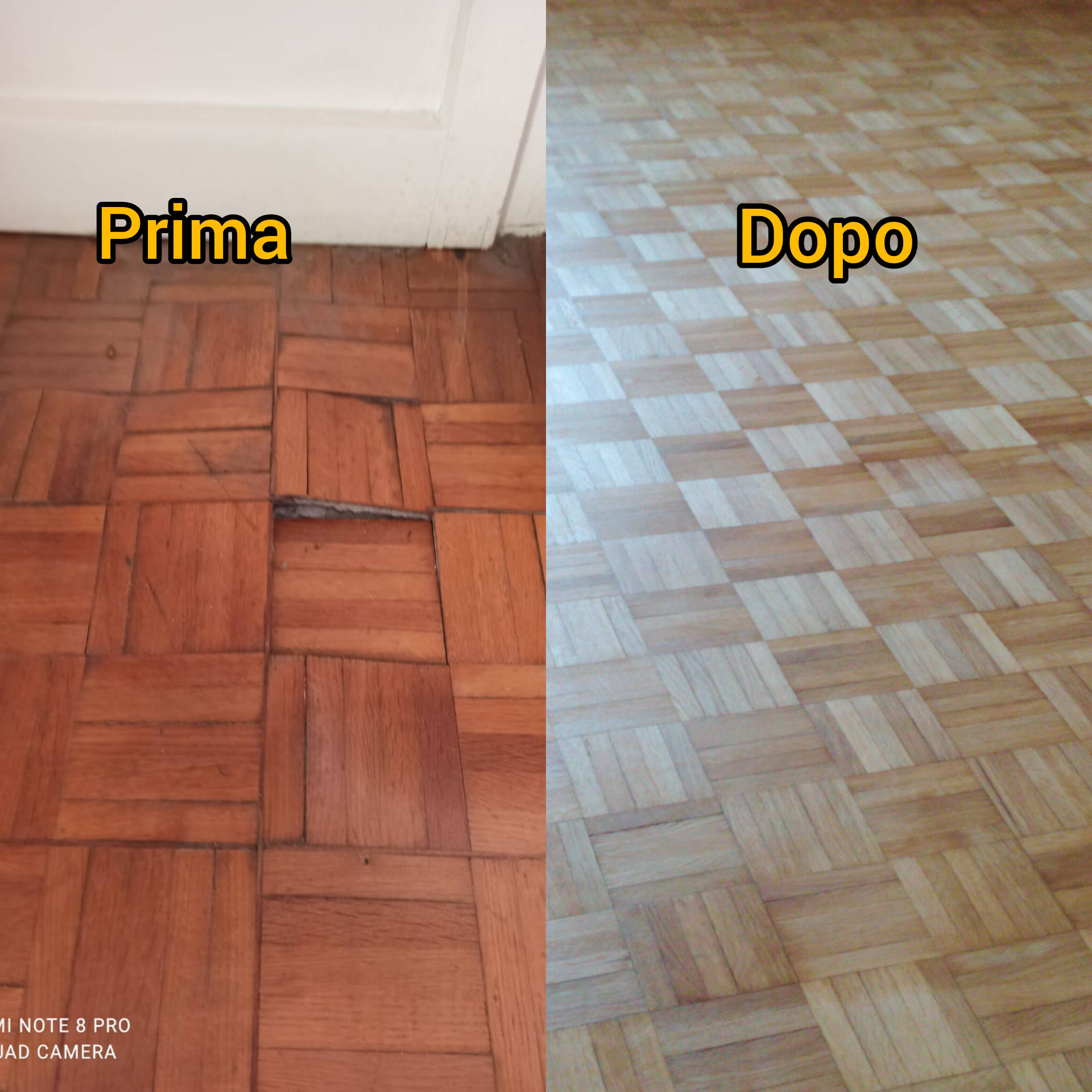Cambiare colore levigatura verniciatura pavimenti parquet Pavia Novara